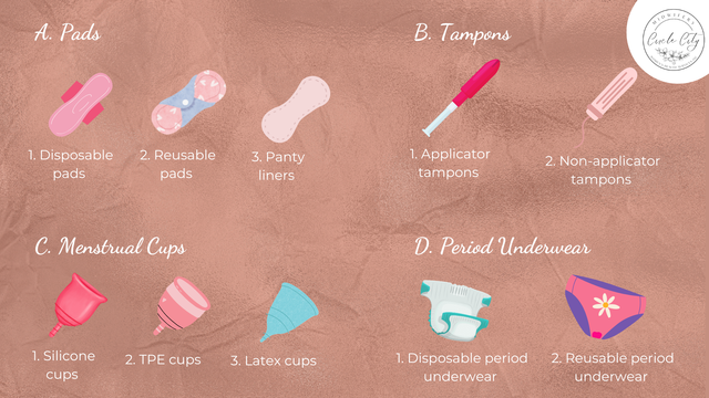 The Ultimate Guide to Different Types of Menstrual Products
